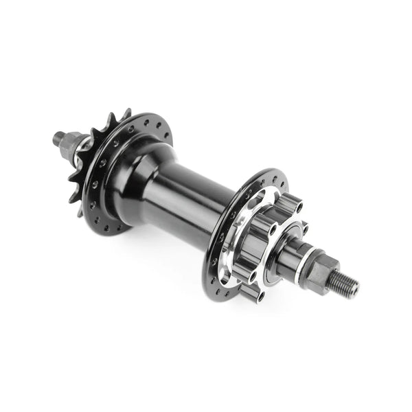 Rear Sealed Disc DJ Hub - 32H -135mm OLD - 3/8" Axle - Black - BMXGuru ...