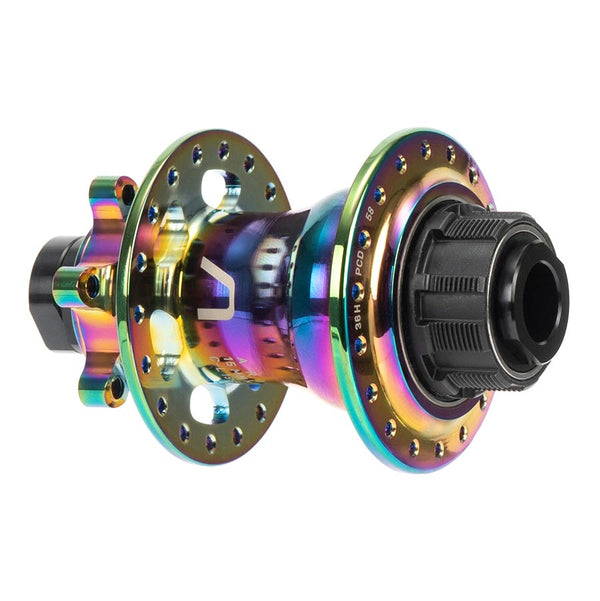 Arise Echo Disc Cassette Hubset - 20mm F / 15mm R - 36H - Oil Slick ...