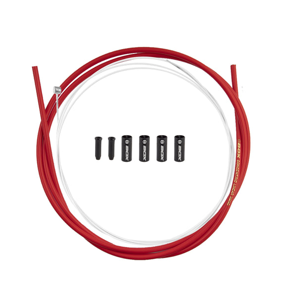 Box One Linear BMX Brake Cable Kit - Red - BMXGuru.com / C&W Cycle