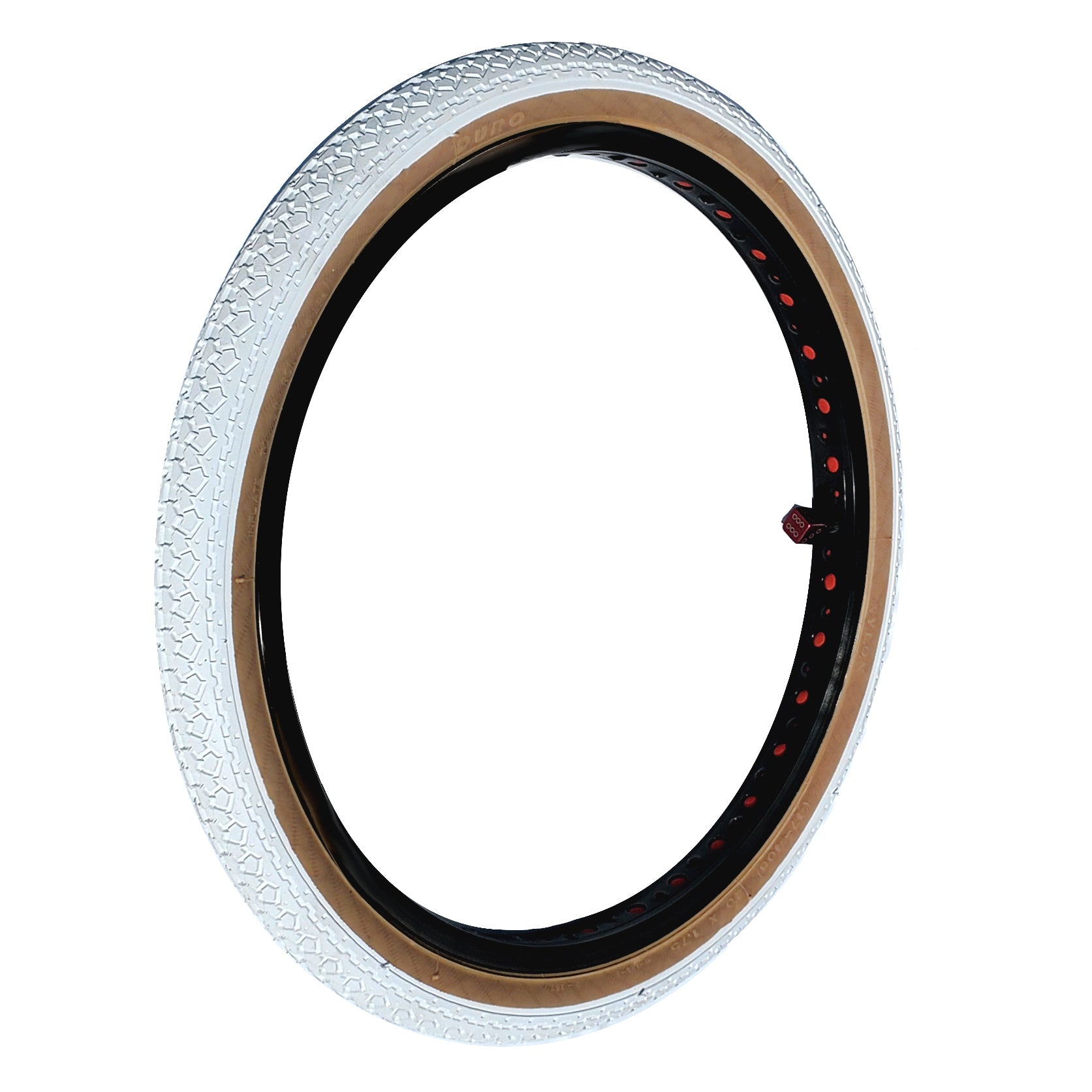 20x1.75 Comp ST style BMX/Freestyle tire - White w/ Skinwall - BMXGuru ...