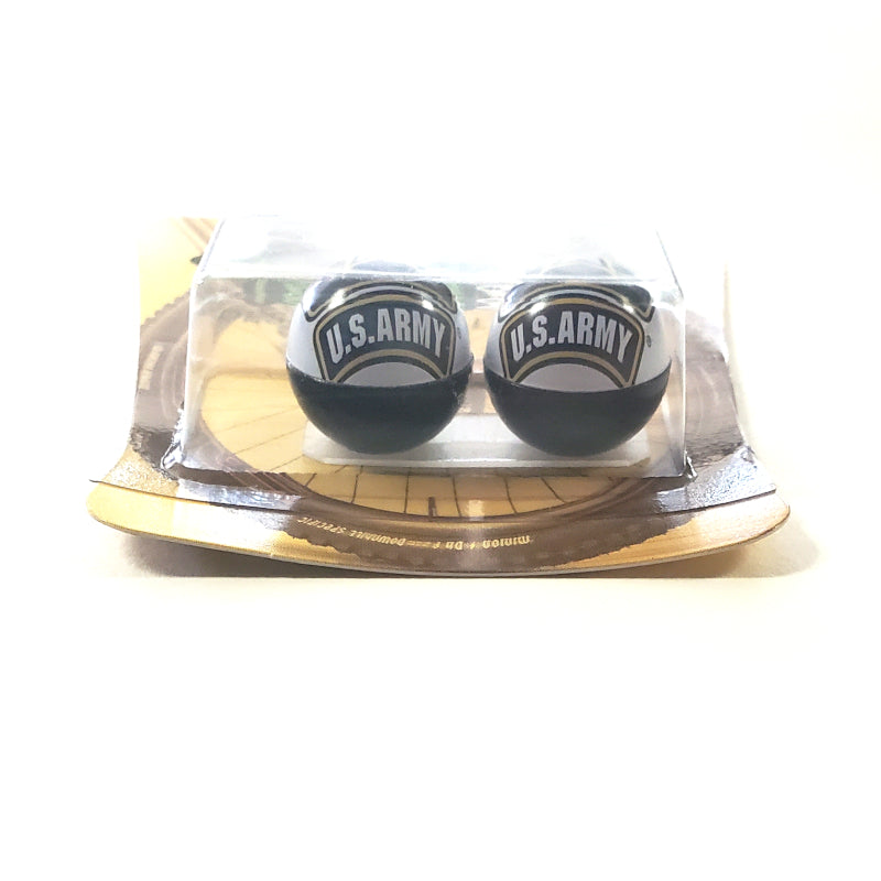 Trik Topz Army Logo Valve Caps - Pair - BMXGuru.com / C&W Cycle