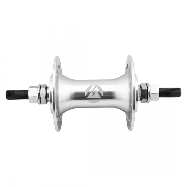 BlackOps Sealed Bearing High Flange Freewheel BMX Front Hub - Silver A ...