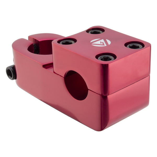 BlackOps Brick Top Load BMX Stem - 55mm - Red - BMXGuru.com / C&W Cycle