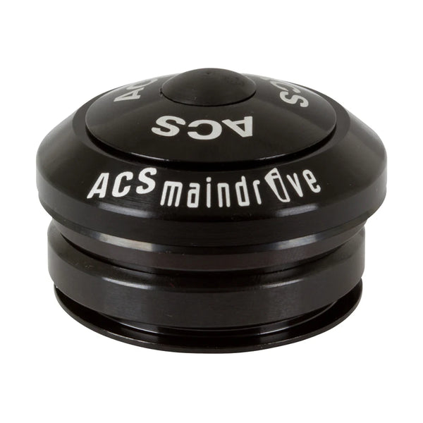 ACS MainDrive 1" to 1-1/8" Integrated Conversion BMX Headset - Black ...