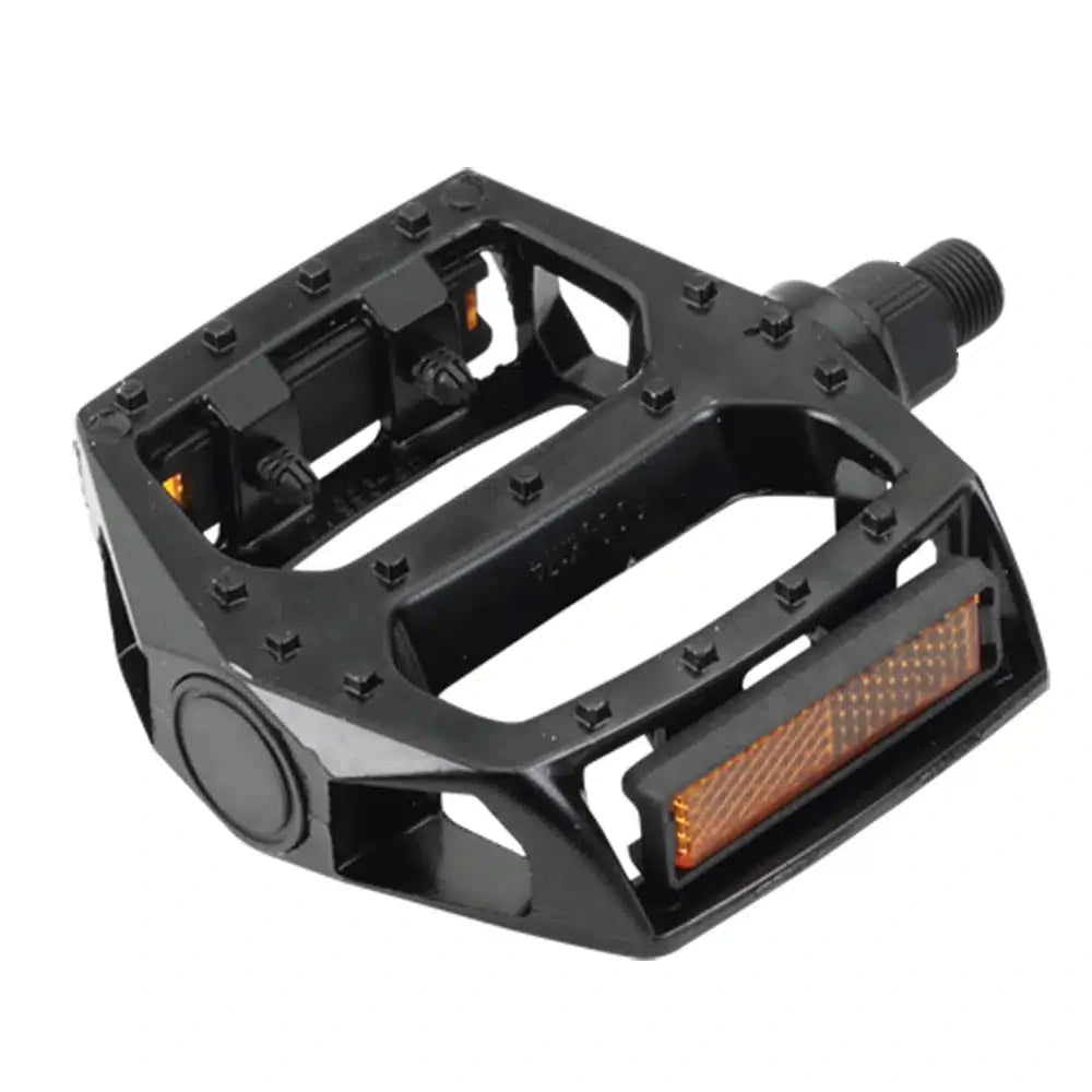 RAVX Flat Aluminum Platform BMX Pedals - 1/2" - Black - BMXGuru.com / C ...