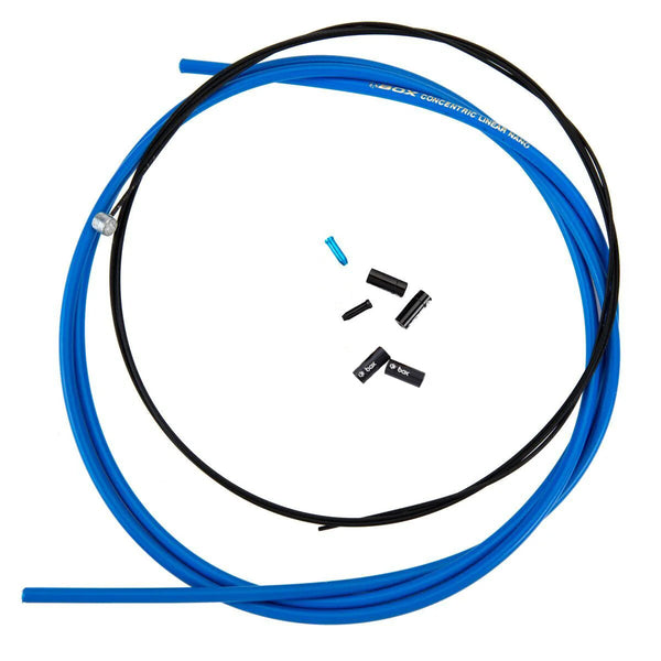 Box One Linear BMX Brake Cable Kit - Blue - BMXGuru.com / C&W Cycle