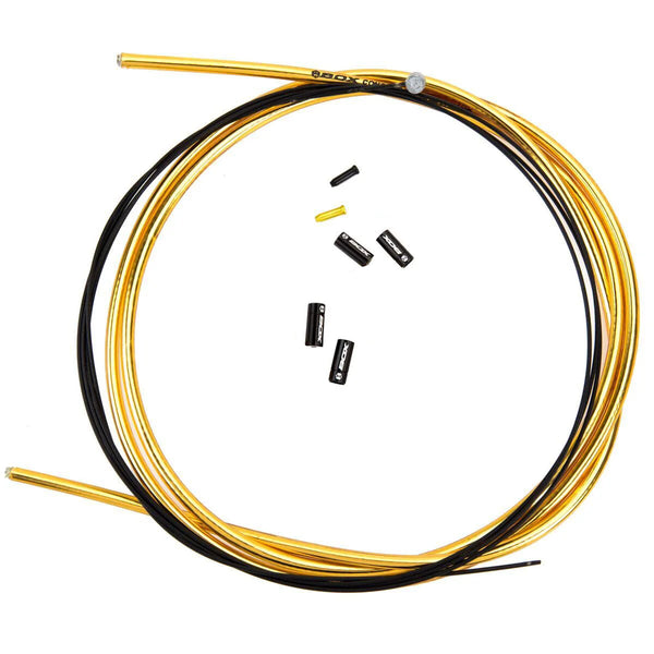 Box One Linear BMX Brake Cable Kit - Gold - BMXGuru.com / C&W Cycle