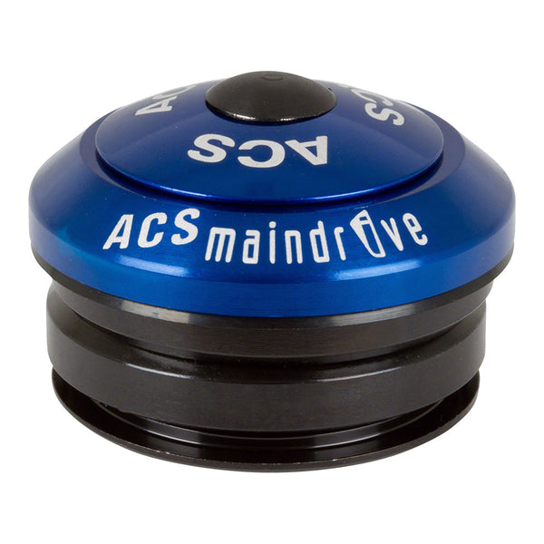 ACS MainDrive 1-1/8" Integrated BMX Headset - Blue - BMXGuru.com / C&W ...