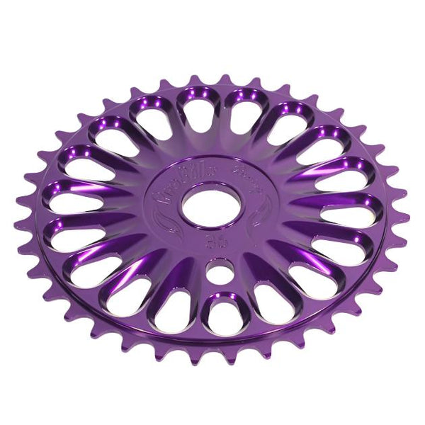 Profile 39t Imperial BMX Sprocket / Chainwheel - Purple - USA Made ...