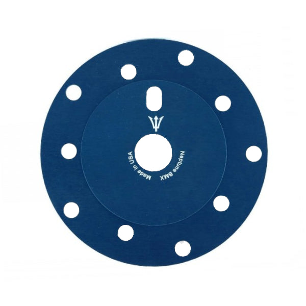 Neptune Sand Dollar BMX Power Disc - Blue - USA Made - BMXGuru.com / C ...