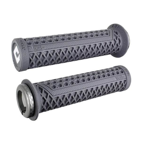 ODI Vans V2.1 Lock-On BMX Grips - Flanged - Graphite - USA Made ...