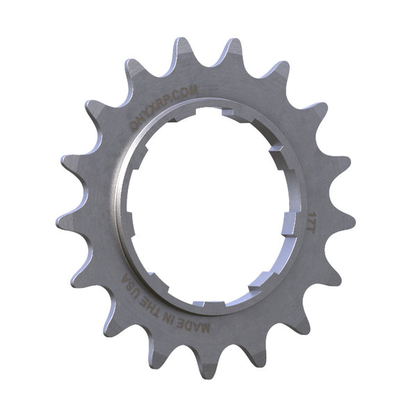 Onyx Racing 17t Stainless Steel Cog for Ultra SS BMX Cassette hubs - 3 ...