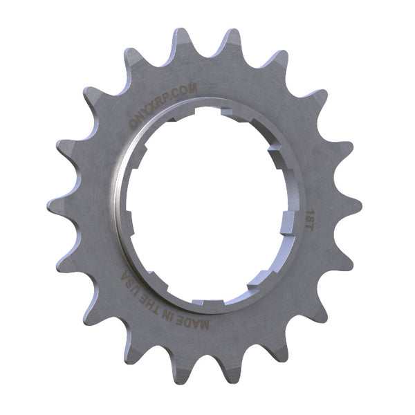 Onyx Racing 18t Stainless Steel Cog for Ultra SS BMX Cassette hubs - 3 ...