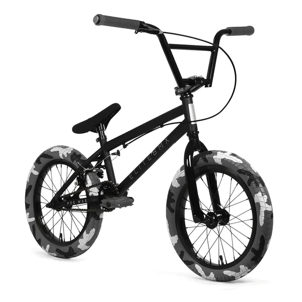 Elite Pee Wee - 18" BMX Bike - 18"TT - Matte Black *IN STORE PICK-UP O ...