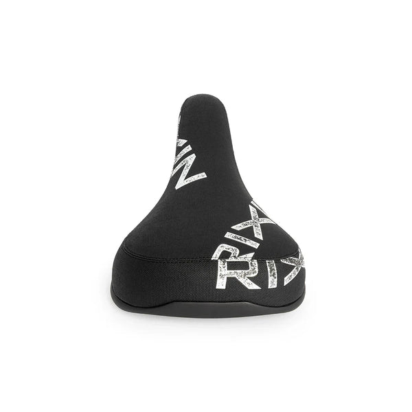 Rixin Disorder BMX Railed Seat - Black & White - BMXGuru.com / C&W Cycle