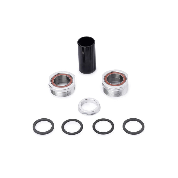 19mm Theory Euro BMX Bottom Bracket Set - Silver - BMXGuru.com / C&W Cycle