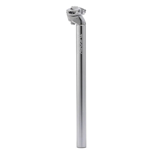25.4mm Theory Uptown Aluminum Micro Adjust Seatpost - 350mm - Silver ...