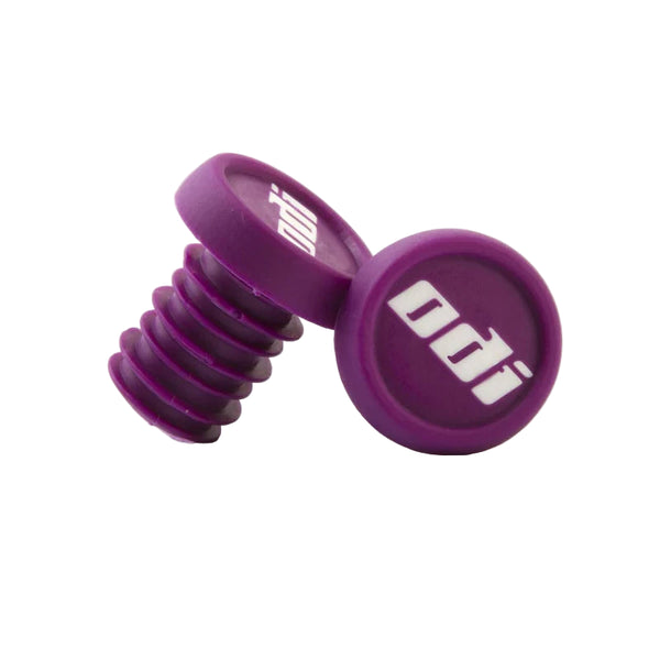 ODI Nylon Push-In Bar End Plugs - Purple - USA Made - BMXGuru.com / C&W ...