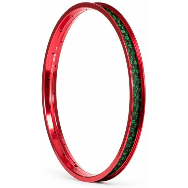 20" Salt Valon Double Wall BMX Rim - Aluminum - 36h - Red Ano - BMXGuru ...