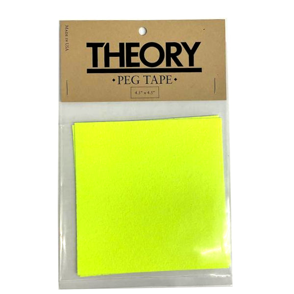 Theory Peg Tape - Fluorescent Yellow - BMXGuru.com / C&W Cycle