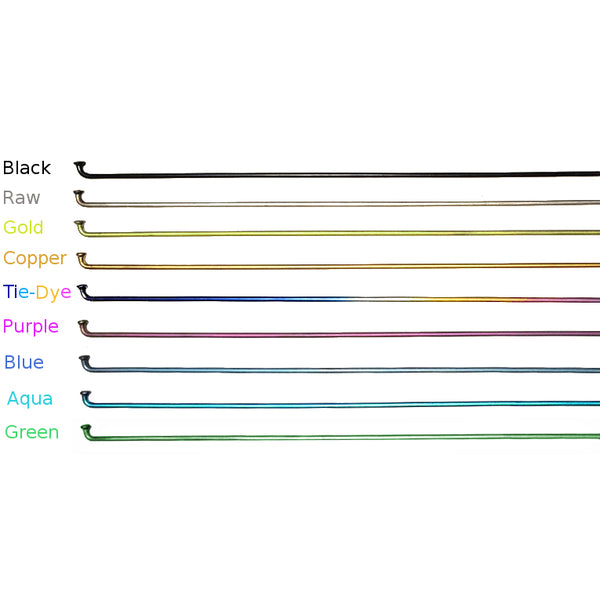 Titanium Spoke - Single - Choose color & length - BMXGuru.com / C&W Cycle