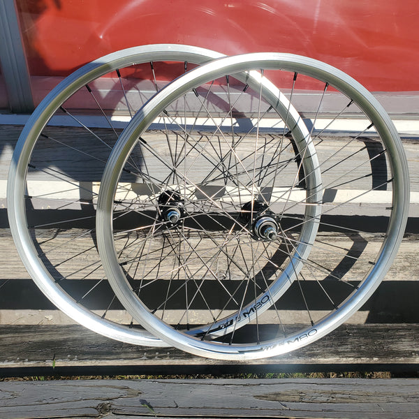24" TNT M80X Freewheel BMX Wheelset - Pair - Silver - BMXGuru.com / C&W ...