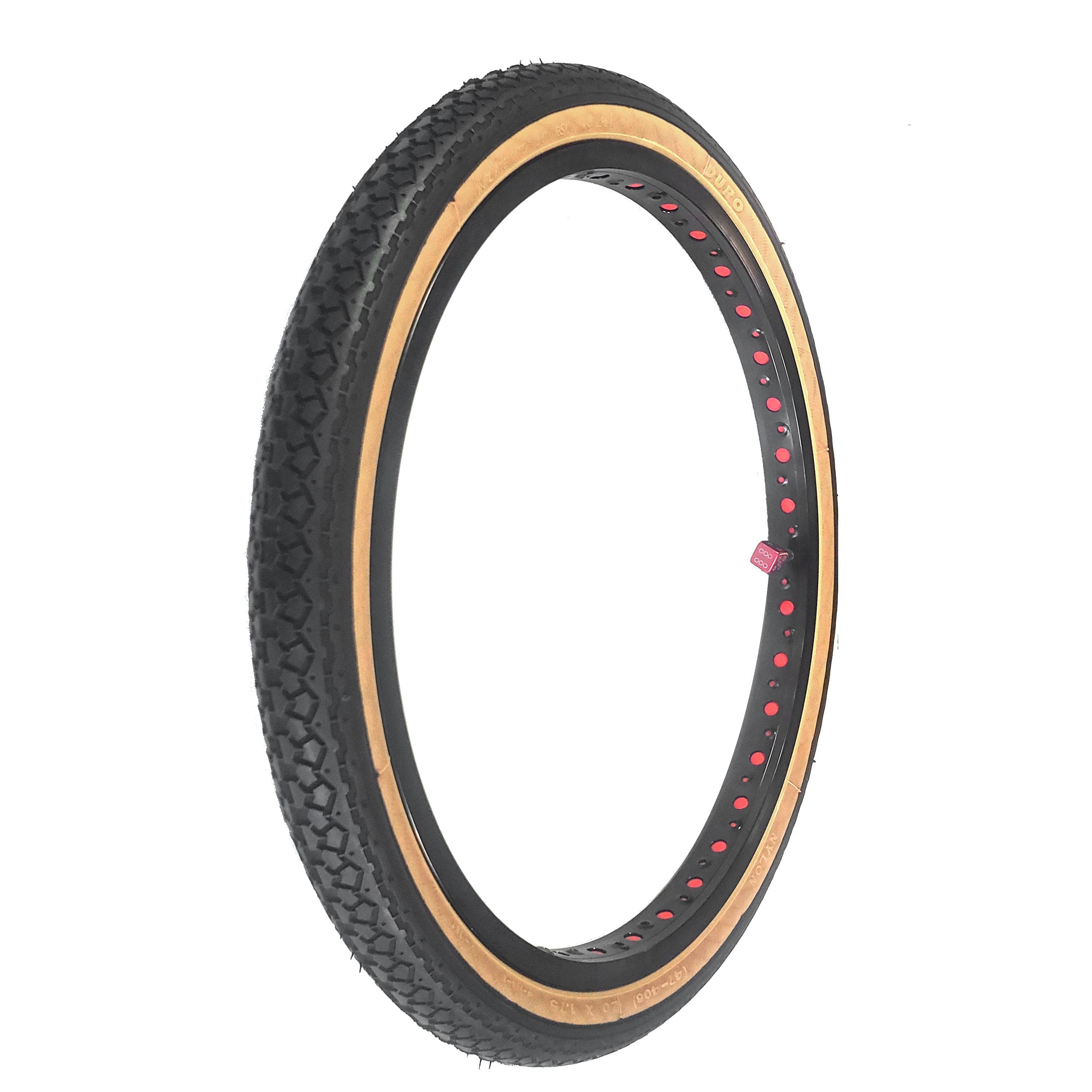 20x1.75 Comp ST style BMX/Freestyle tire - Black w/ Skinwall - BMXGuru ...