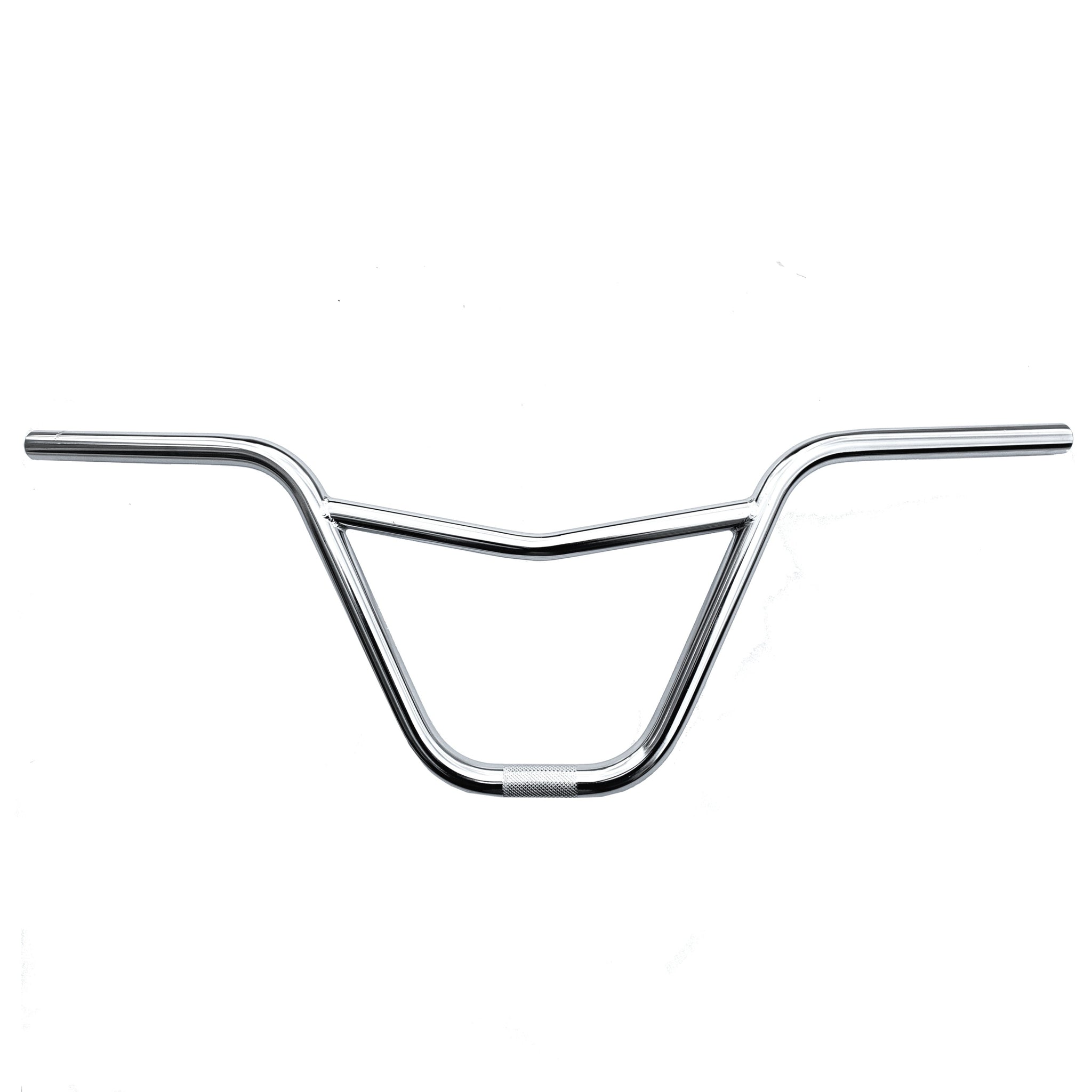 BMXGuru V-Bar 2pc Chromoly BMX Handlebars - 9" - Chrome - BMXGuru.com ...