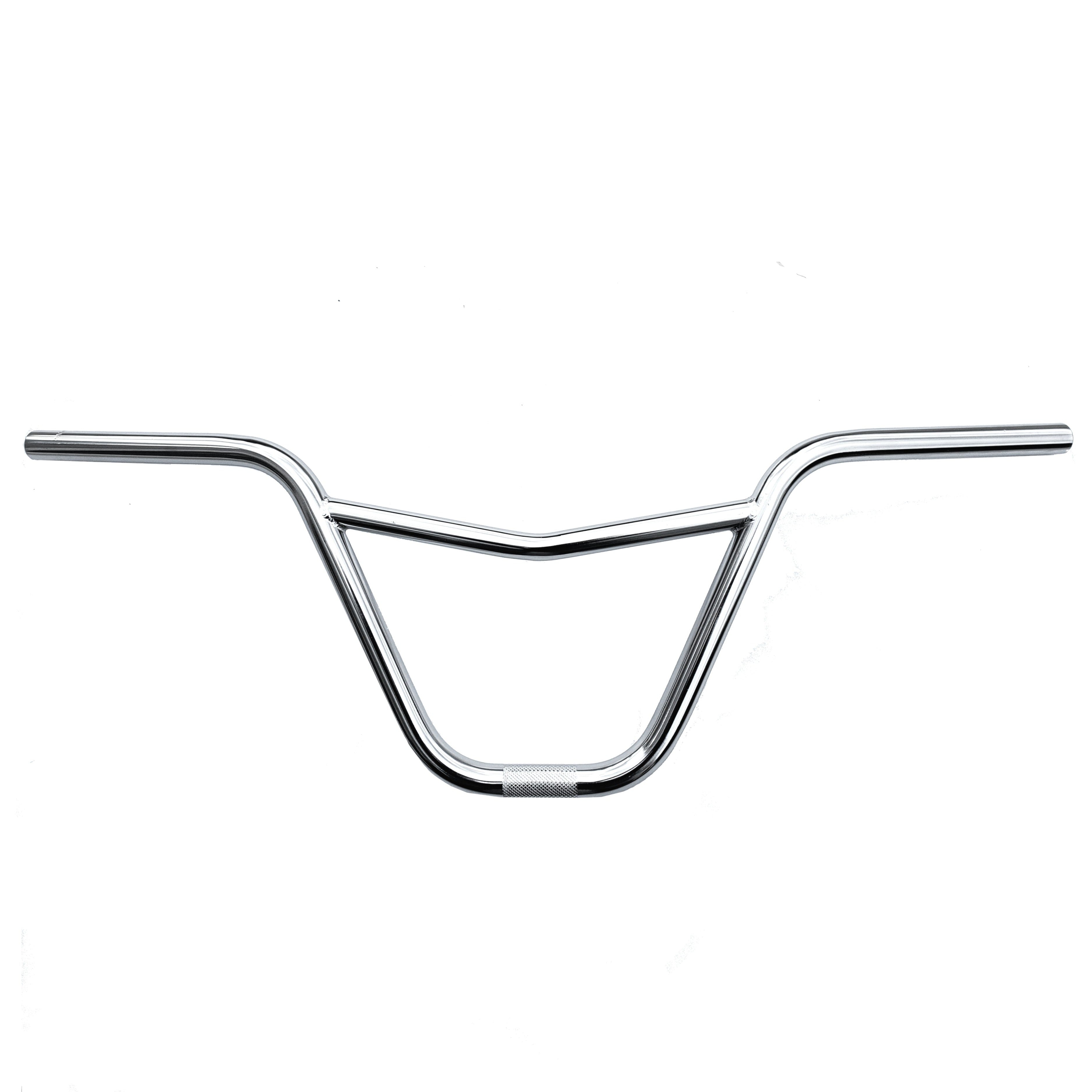 BMXGuru V-Bar 2pc Chromoly BMX Handlebars - 9" - Chrome - BMXGuru.com ...
