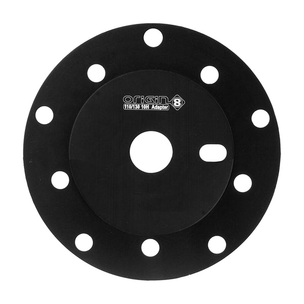 Origin8 Bolt-on BMX Aluminum Power Disc - 5-bolt - 110mm/130mm - Black ...