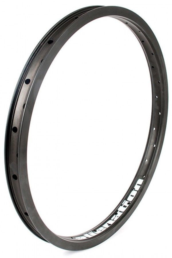 20" (406mm) Alienation Runaway Double Wall BMX Rim - 36h - Matte Black - BMXGuru.com / C&W Cycle