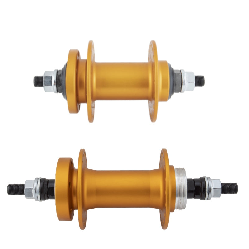 SE Racing Big Ripper HD Hubset - 3/8" axles - 36H - Gold Anodized 100 ...