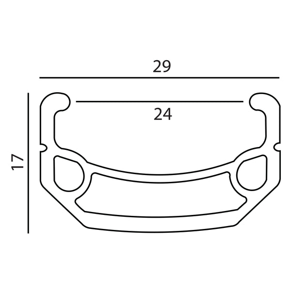 29" SE Racing LA, Miami, Dogtown Ripper Wheelset - Pair - 36H - Flip F ...