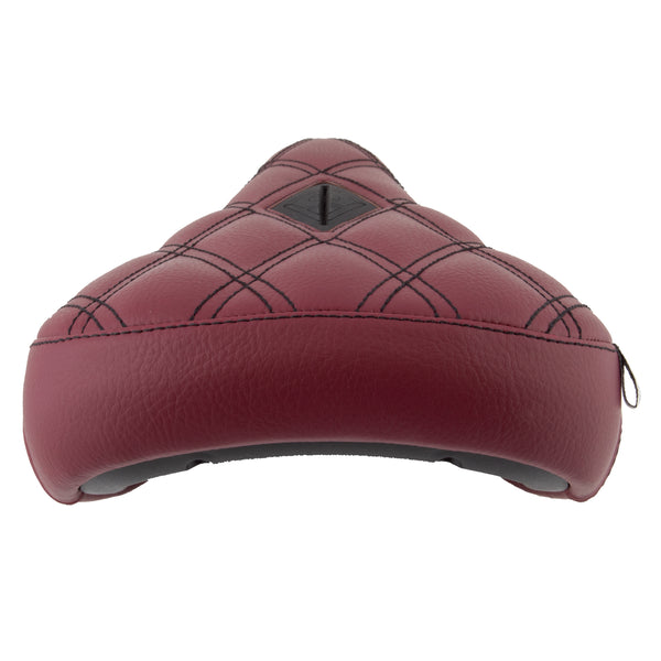 Alienation Gripper Padded Pivotal BMX Seat - Maroon - BMXGuru.com / C&W Cycle