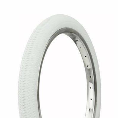18x1.95 Duro Fantasy BMX tire - All White - BMXGuru.com / C&W Cycle