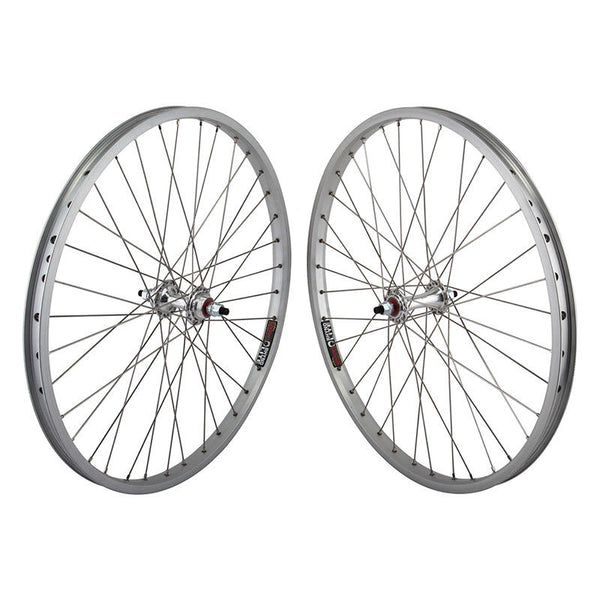 24" Sun Rhyno Lite Wheelset - Sealed - Flip/Flop - Pair - Silver ...