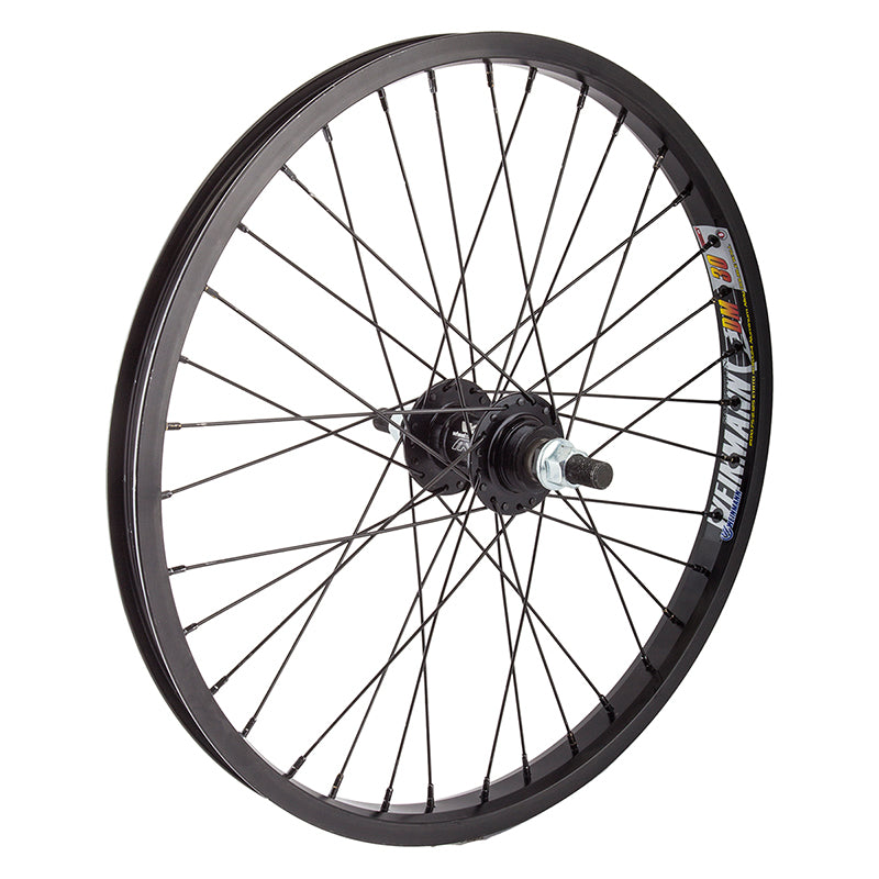 20" Weinmann DM30 Double Wall Rear Wheel - 14mm - Flip-Flop - Black ...