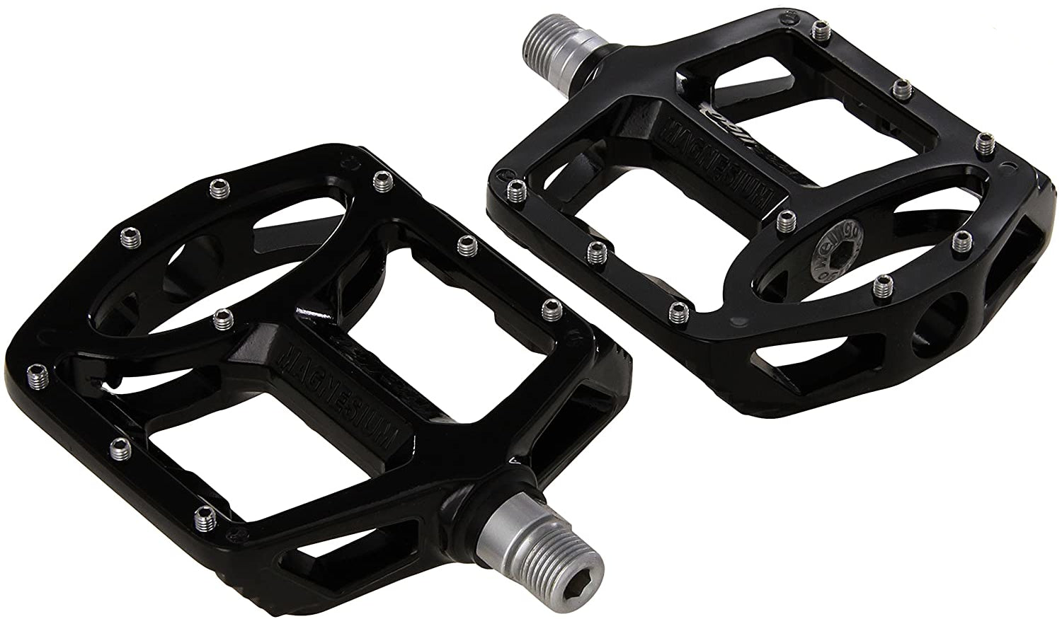 Wellgo MG-1 Magnesium Pro Size Platform Pedals - 9/16" - Black ...