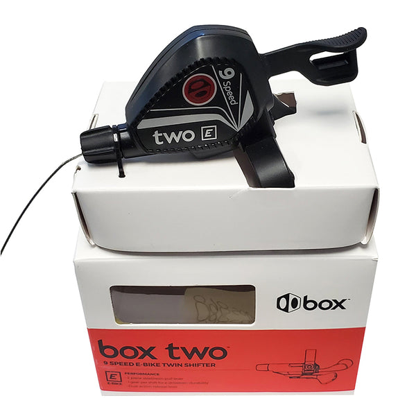 Box Two 9-Speed Single Shift Twin Shifter - Black - BMXGuru.com / C&W Cycle