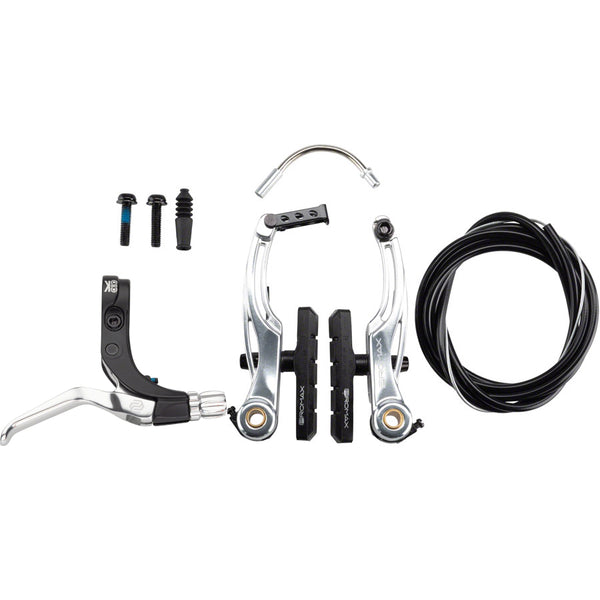 Promax P-1 / Click Pro BMX V-Brake Kit - Long Reach (108mm) - Silver ...