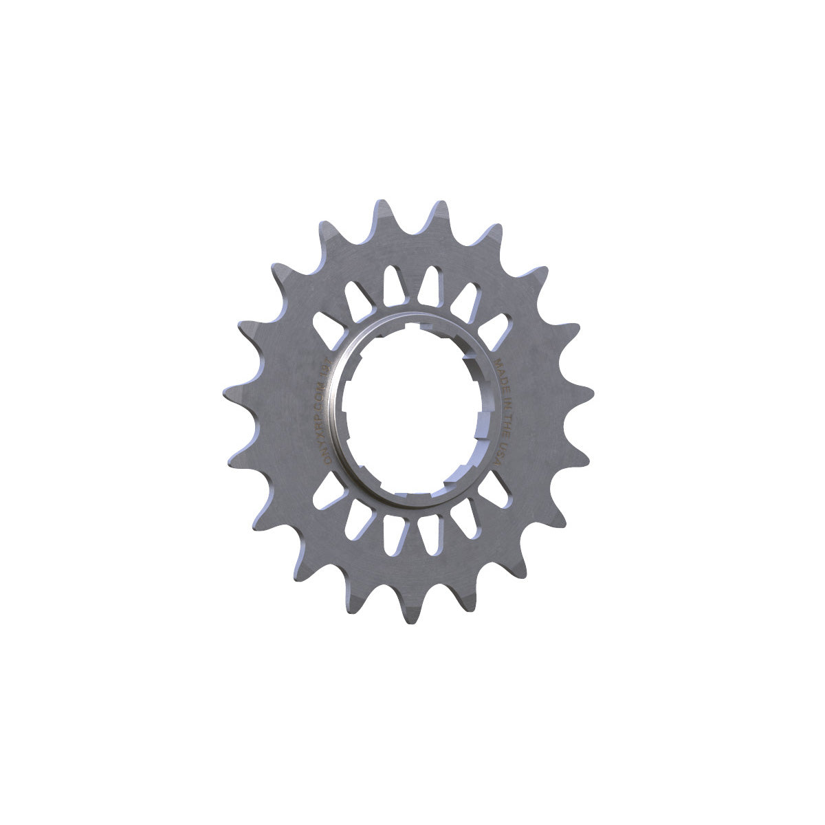 Onyx Racing 19t Stainless Steel Cog for BMX Cassette hubs - 3/32 ...